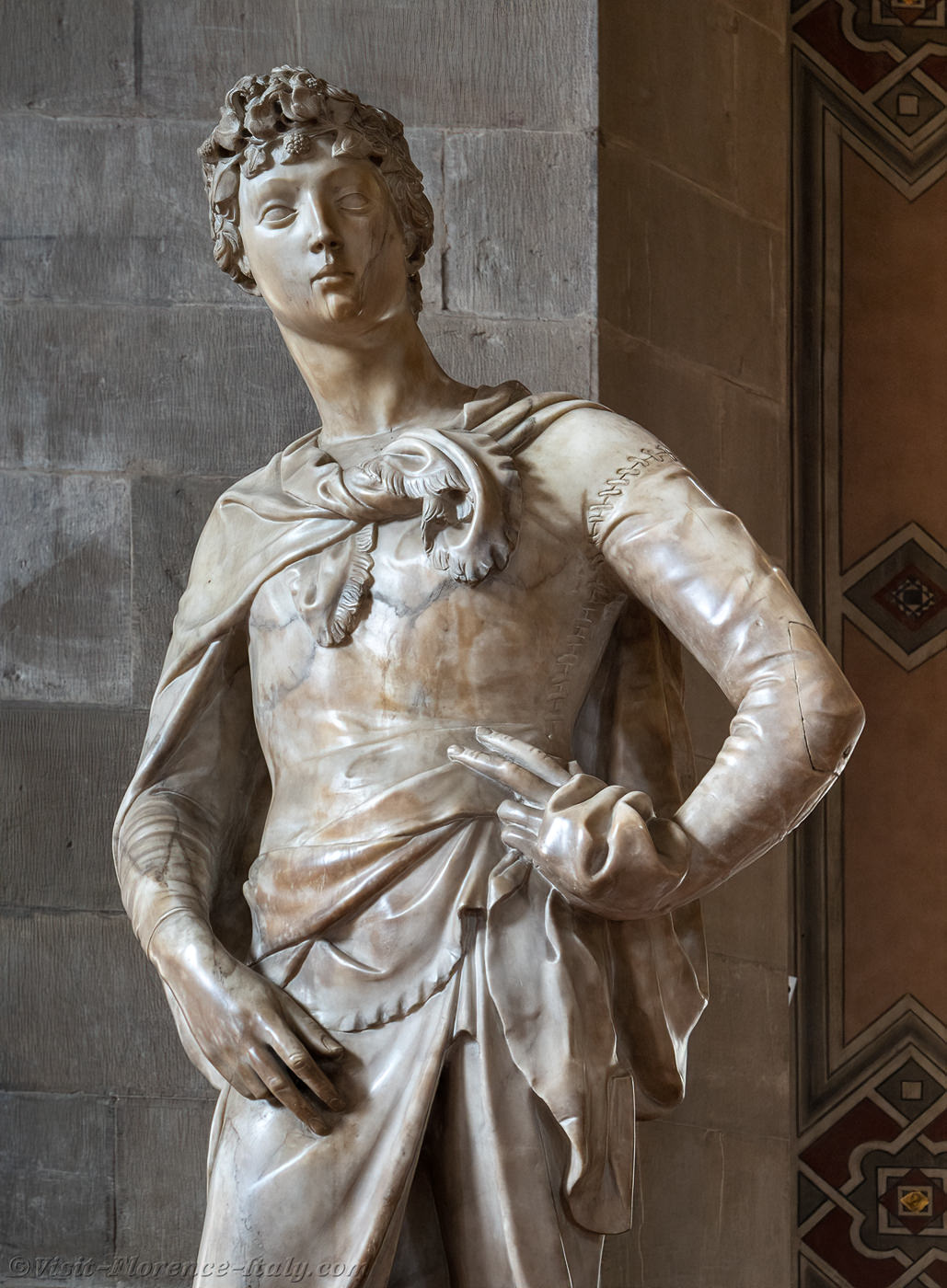 David Donatello Marble Donatello, The First Renaissance Sculptor.