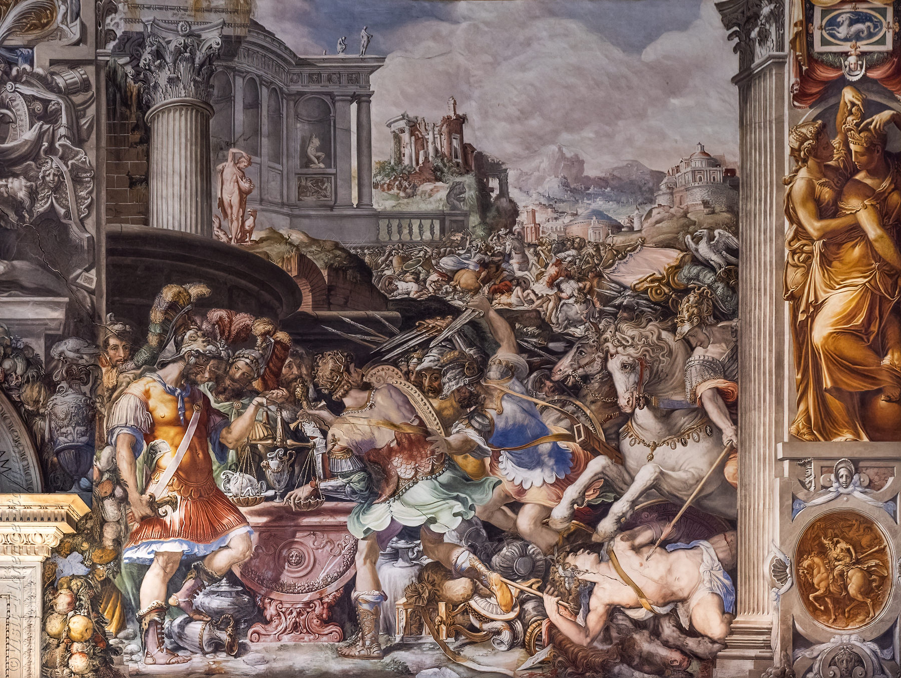 Sala Decumanus Florence Day 907 Naples, Italy A Riot Of Chaos,