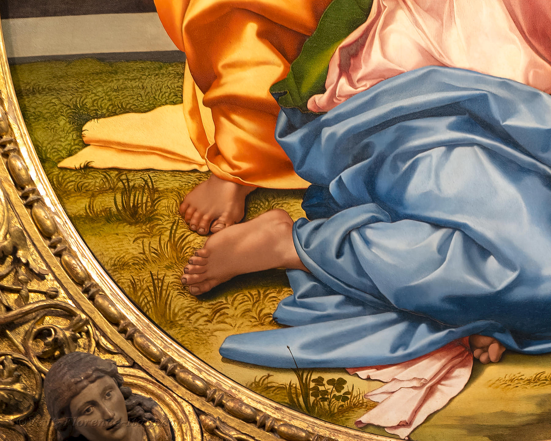 The Holy Family Michelangelo